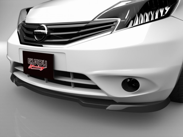 ノート - E12 前期 アンダースポイラータイプ エアロパーツ > NOTE ノート E12 前期 フロントアンダースポイラー サイドステップ 2点キット エアロパーツ【EUROU スポーツ ...